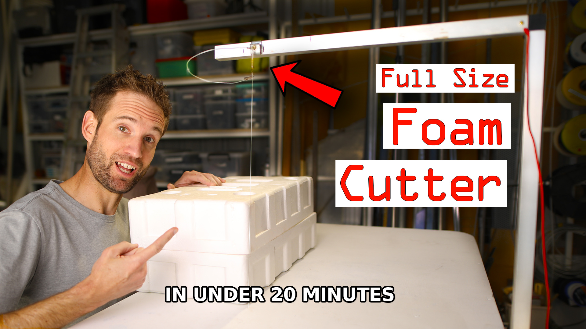 How to make a foam cutter in under 20 minutes